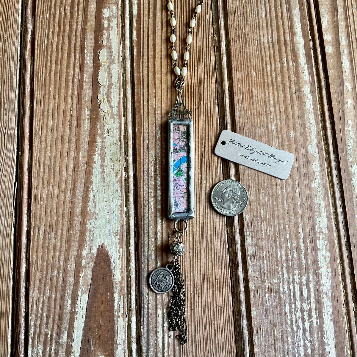 Eiffel Tower Necklace – Heather Elizabeth Designs