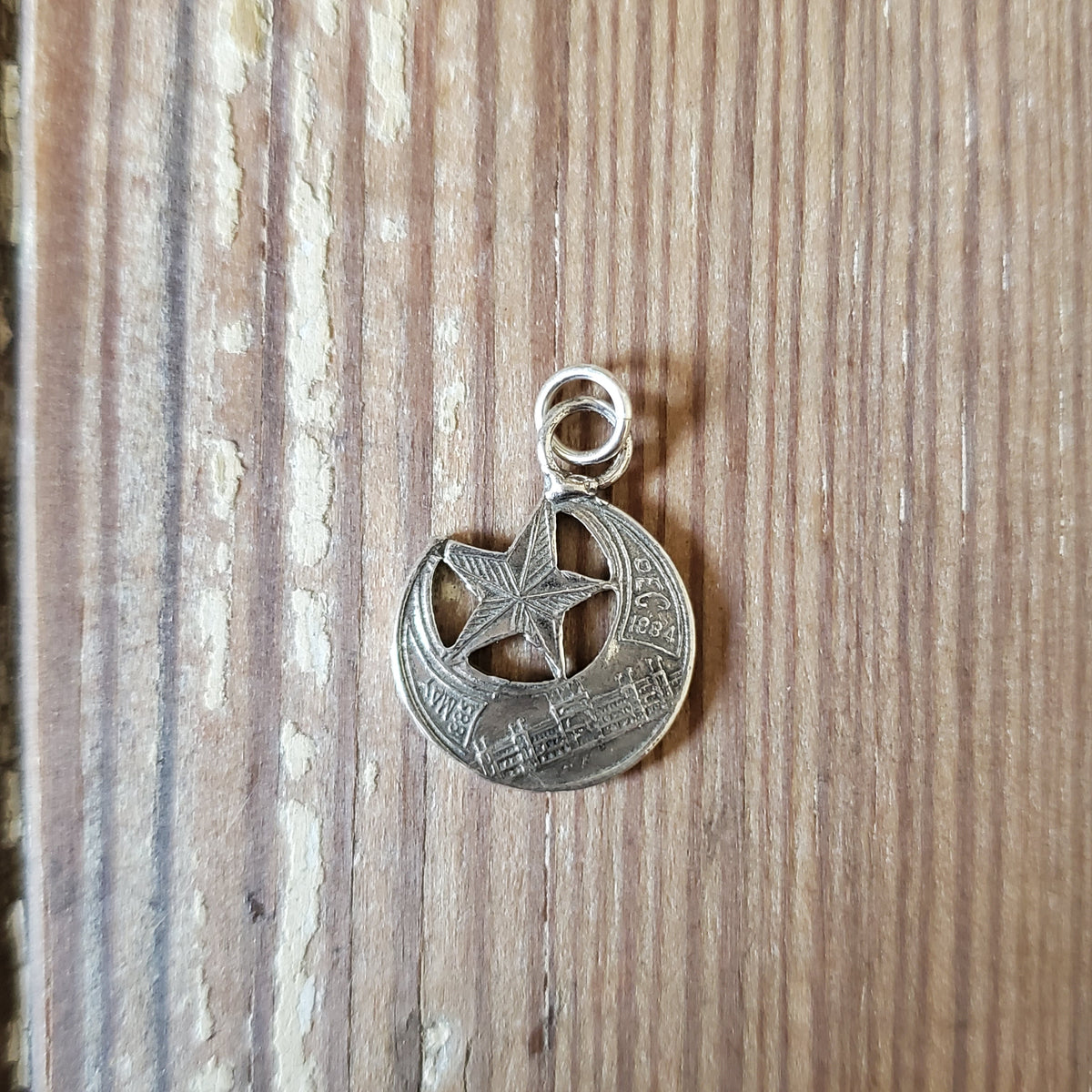 1884 World's Fair Token Charm – Heather Elizabeth Designs